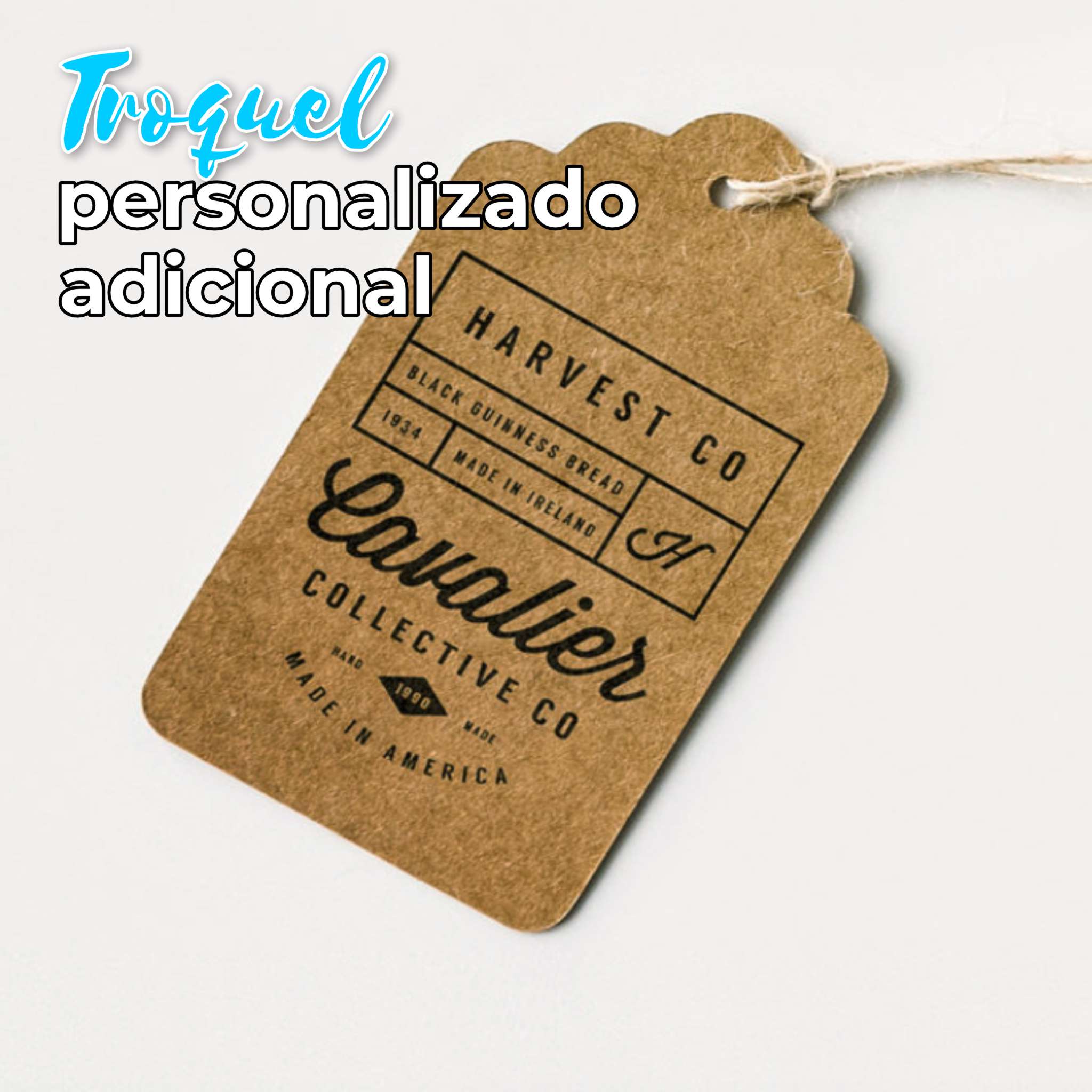 Etiquetas Tag en Cartón para Colgar – Graphic Store Col