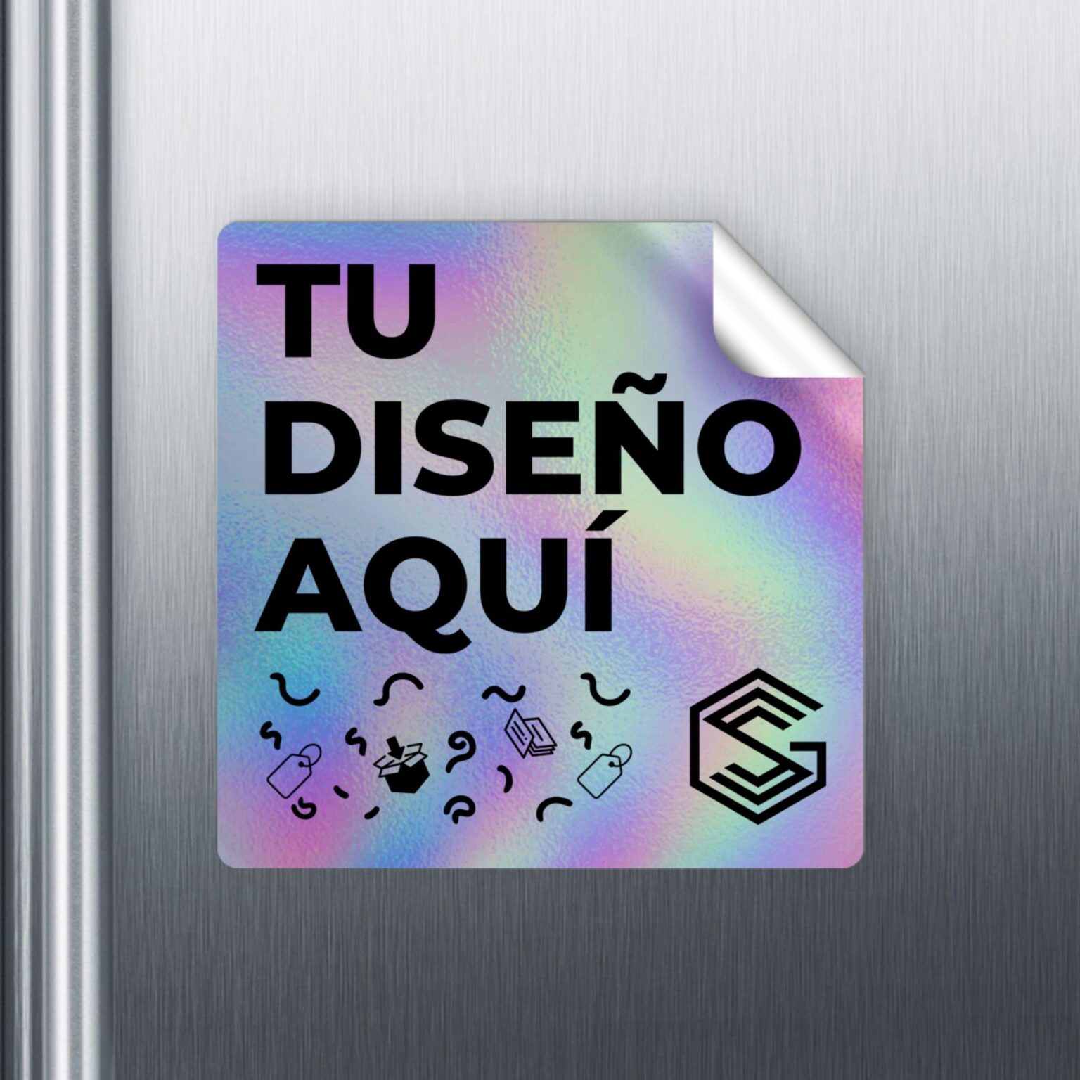 Stickers Adhesivos Metalizados Full Color – Graphic Store Col